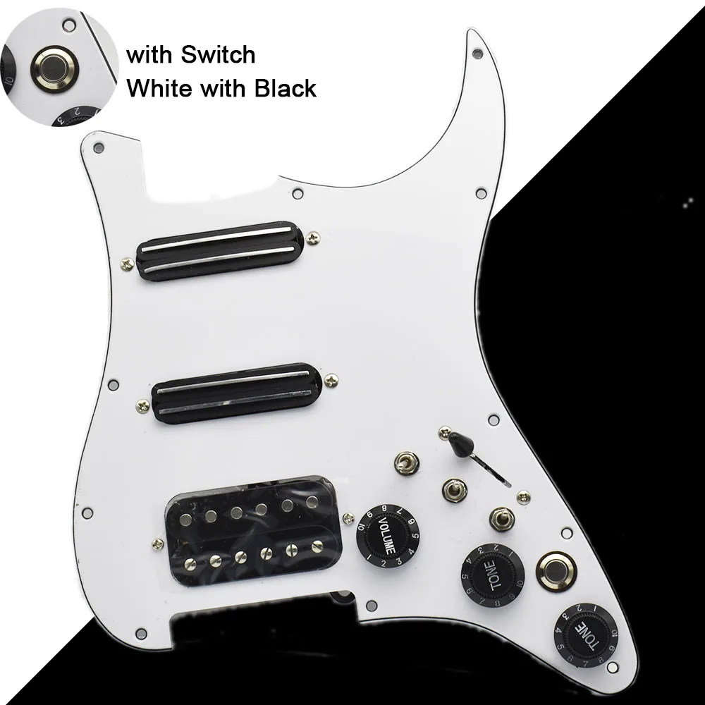 SSH-Guitar-Pickguard-Pickup-with-On-Off-and-Single-cut-Switch-Control ...