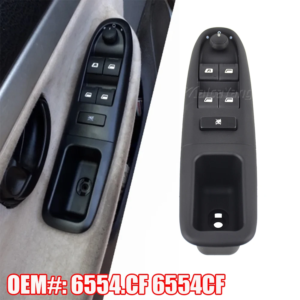 6554CF-6554-CF-Front-Left-Electric-Control-Power-Master-Window-Lifter ...