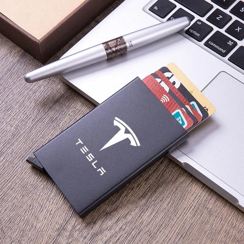 Rfid-Credit-Card-Holder-Metal-Thin-Slim-Smart-Wallet-Pop-Up-Walets-for ...