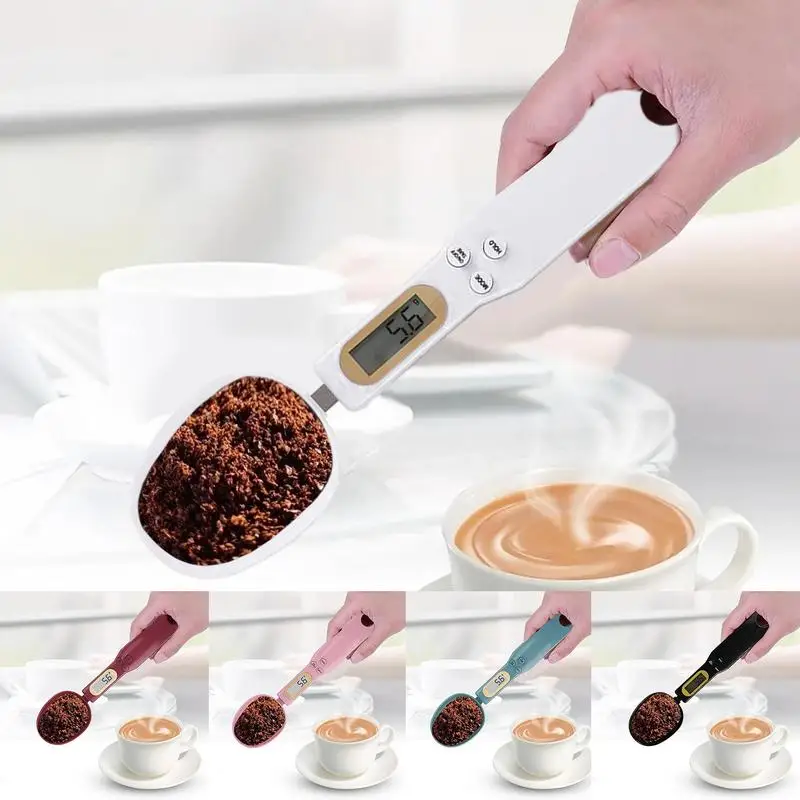 Home Digital Scoop Scale Measuring Portable Electronic Scoop Lcd ...