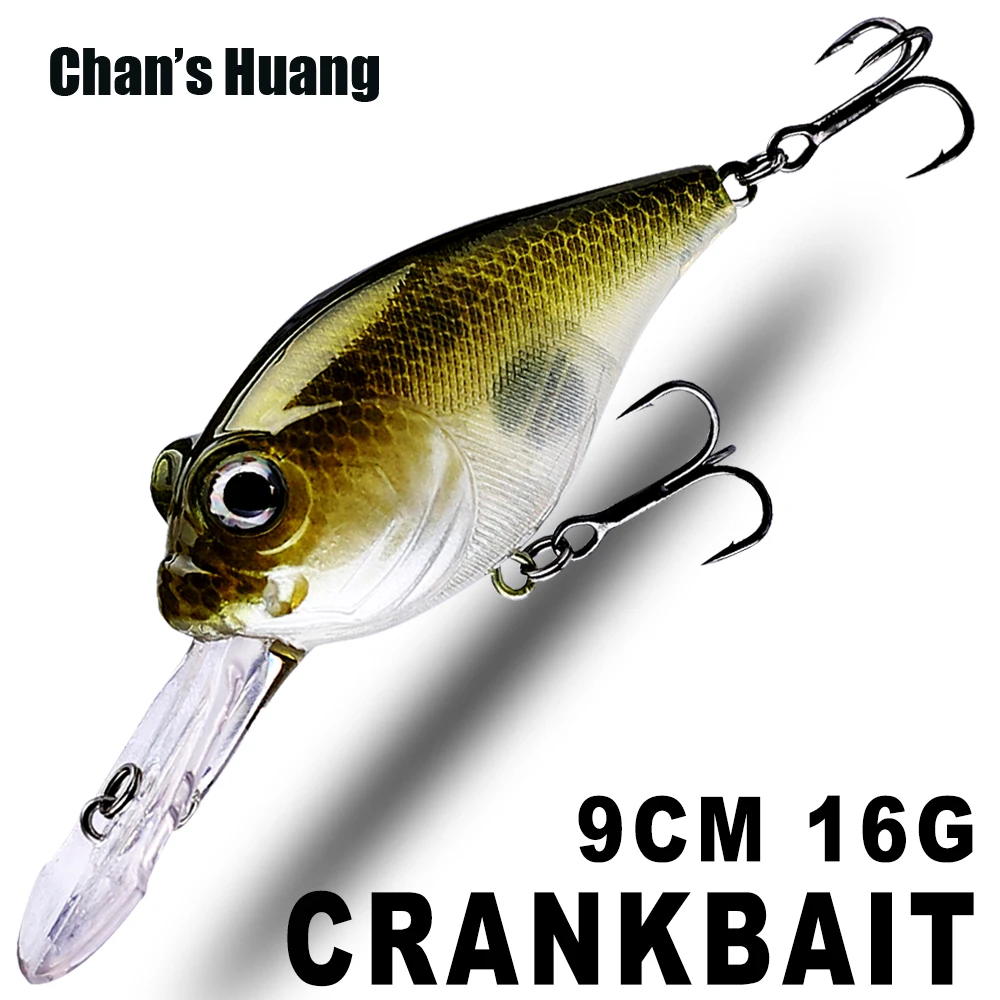 Chan's Huang 1PCS / LOT Sztuczna przynęta Crank Bait Bass Fishing Lures ...