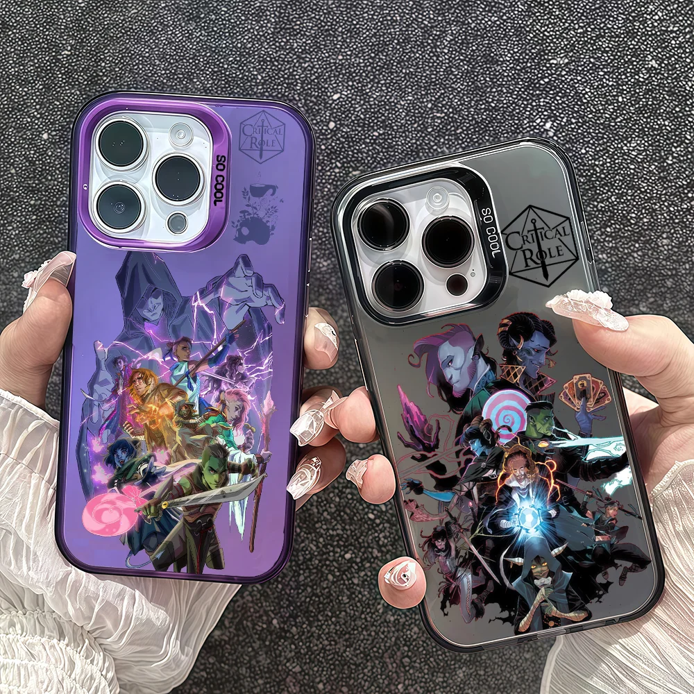 Anime The M-Mighty Nein Phone Case For Samsung S25 S24 S23 For Samsung ...