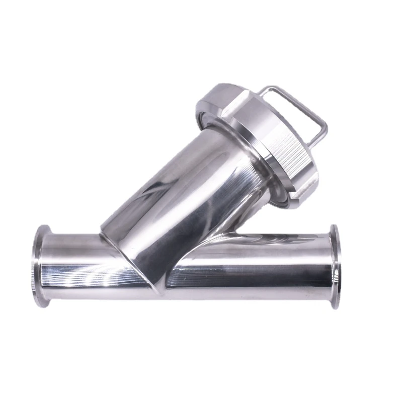 51mm Pipe OD x 2" Tri Clamp Ferrule OD 64mm Sanitary Y-Shaped Strainer ...
