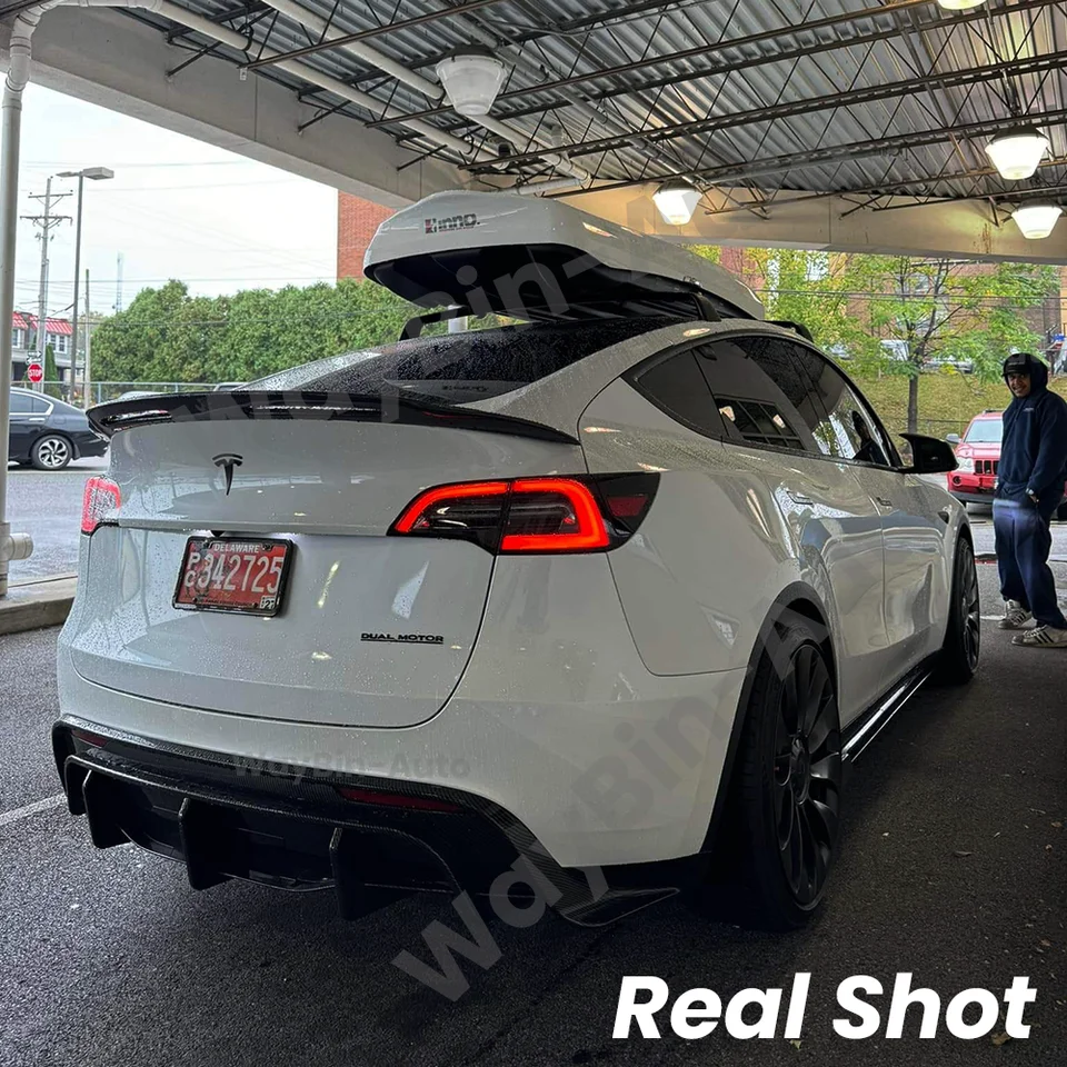 Model Y Cooler FOR TESLA MODEL Y BODYKIT BODY KIT FRONT LIP DIFFUSER ...