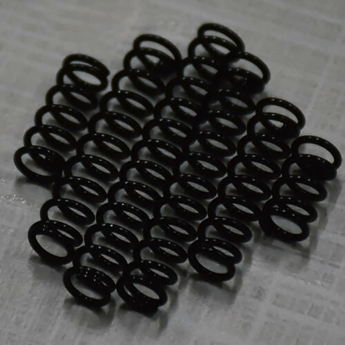 10Pcs-Wire-Dia-1-2mm-Black-Y-type-Compression-Spring-65Mn-Steel-Spiral ...
