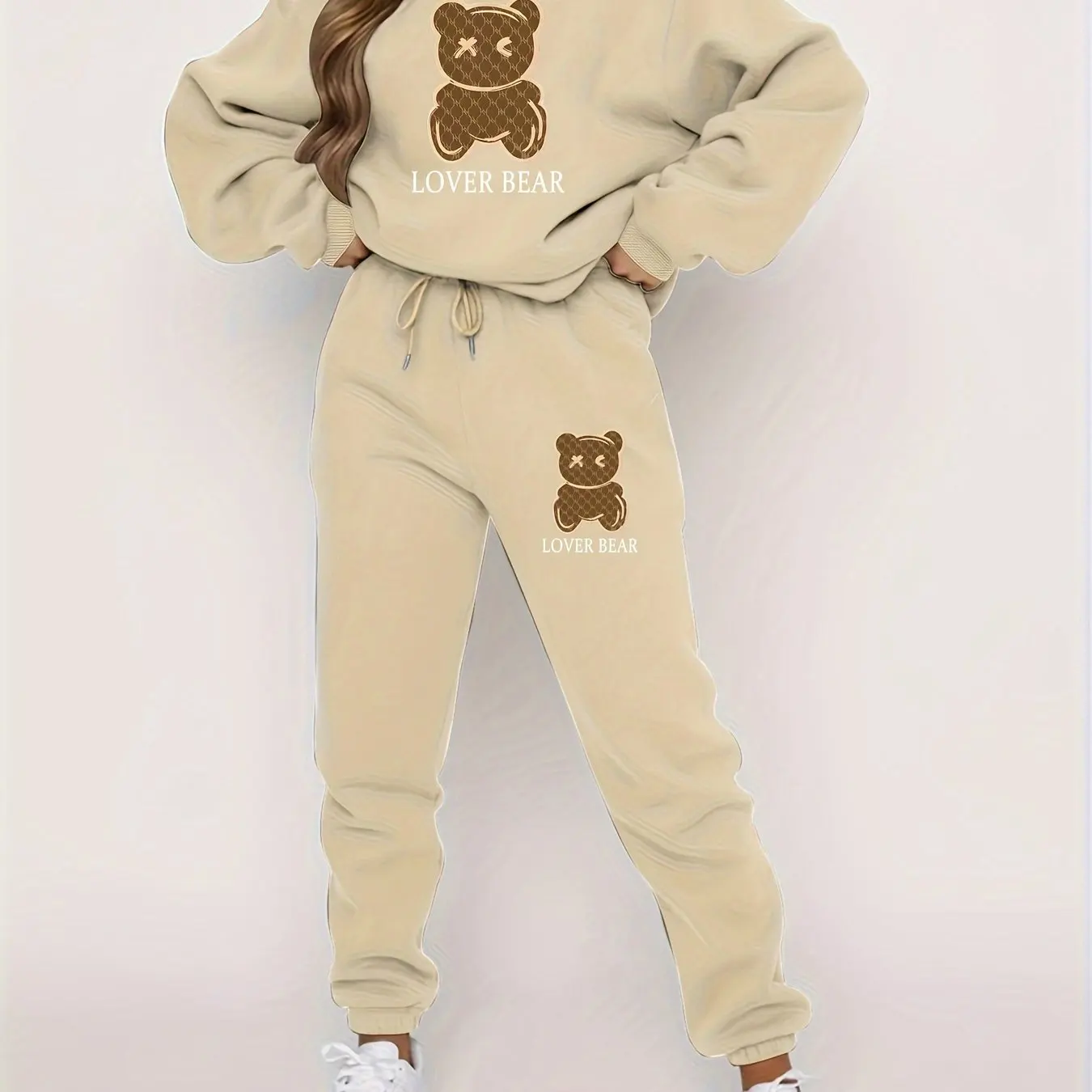 Autumn-Winter-Black-Sweater-Set-Women-s-Loose-Fit-High-Street-Unisex ...