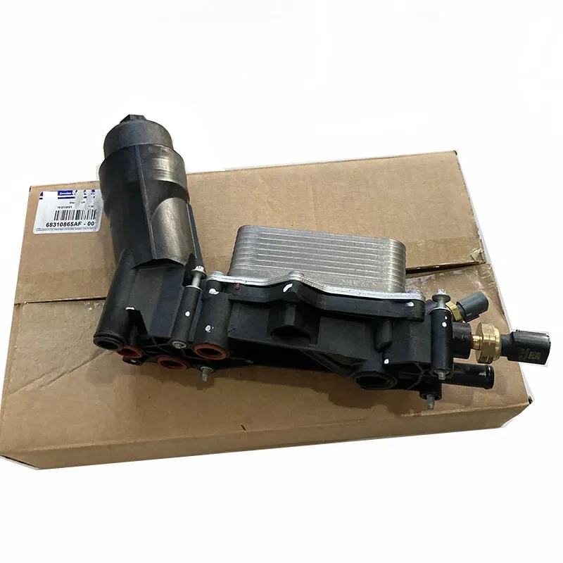 New-Genuine-Engine-Oil-Cooler-Assembly-68310865AB-68310865AF-For-Jeep ...