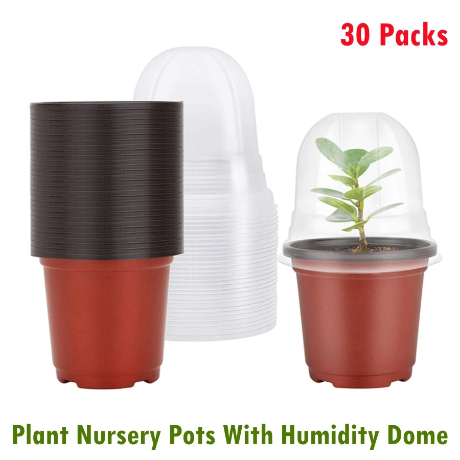 30-Packs-Seed-Starting-Trays-with-Humidity-Dome-Plant-Nursery-Pots-Soft ...