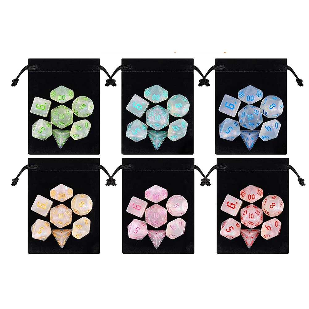 Dados-poli-dricos-DND-Multi-Cores-RPG-Table-Game-Multiplayer-Role-Party ...