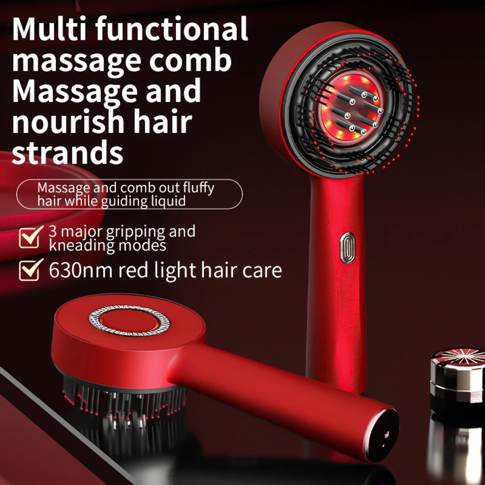 Scalp-Applicator-Head-Massager-Red-Light-Therapy-Hair-Massage-Comb-Hair ...