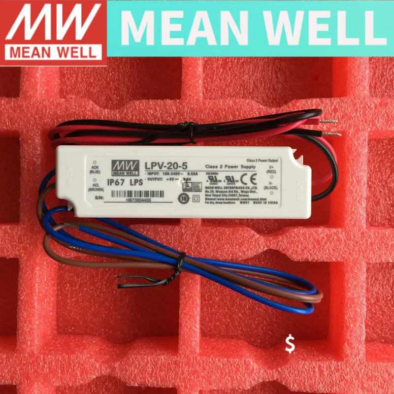 Original-MEAN-WELL-LPV-20-12-20W-1-67A-12V-LED-Power-Supply-waterproof ...
