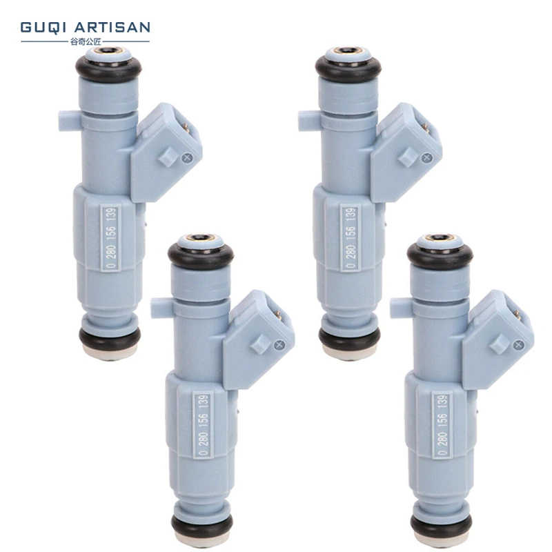 4Pcs-Set-Fuel-Injector-0280156139-For-Peugeot-206-207-307CC-2-0-2003 ...