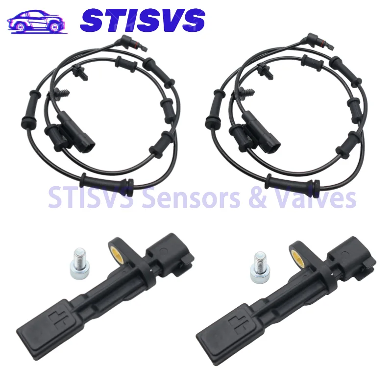 52125003AB 2/4PCS Front/Rear ABS Wheel Speed Sensor For Dodge Nitro ...