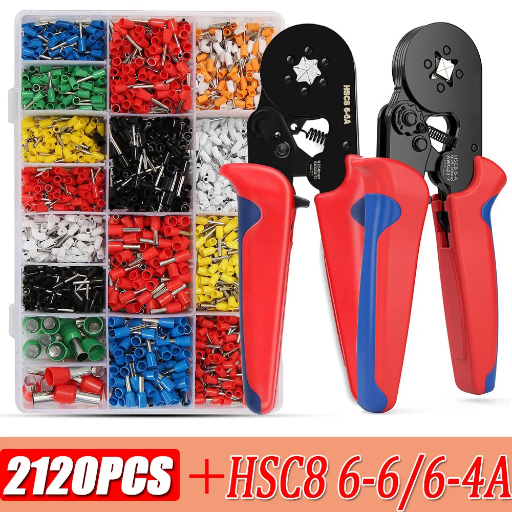 2120pcs-VE-Series-Insulated-Terminal-Block-Cord-End-Crimping-Sleeve ...