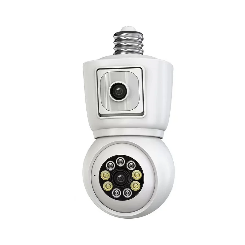 ICSEE-4MP-6MP-Light-Bulb-360-Degree-PTZ-IP-Security-Camera-HD-Night ...
