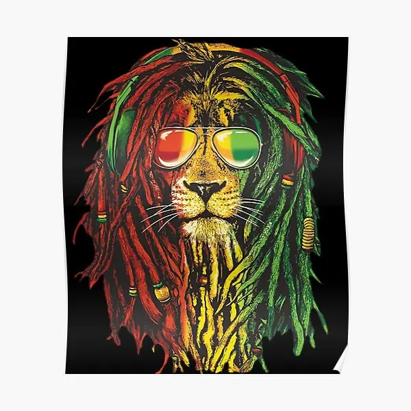 Lion With Dreadlocks Bob Marley