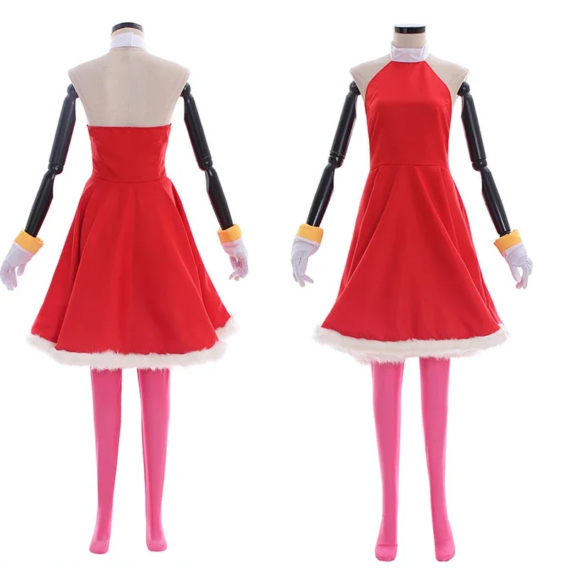 Game-Amy-Rose-cosplay-costume-rosy-the-rasical-cosplay-red-dress-suit ...