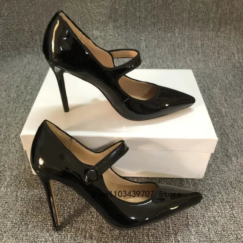 Designer-M-Women-s-Casual-Pumps-Office-Stiletto-Pu-Leather-High-Quality ...