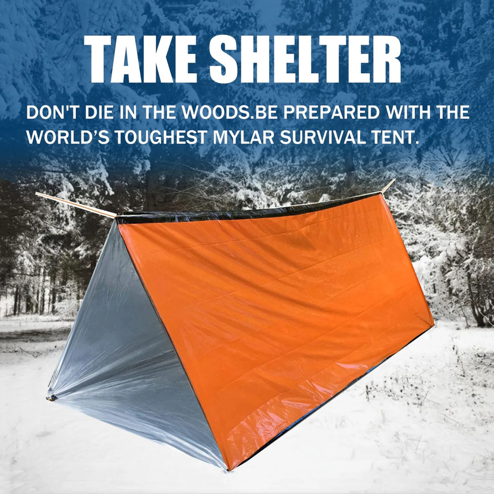 Waterproof Outdoor Camping Tent, Lifesaving Tent, fuga de emergência ...
