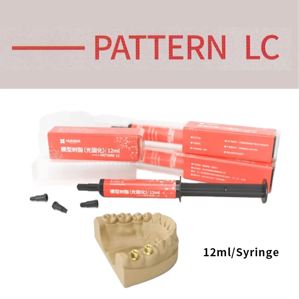 Material de laboratorio LC de resina con patrón Dental, modelado ...