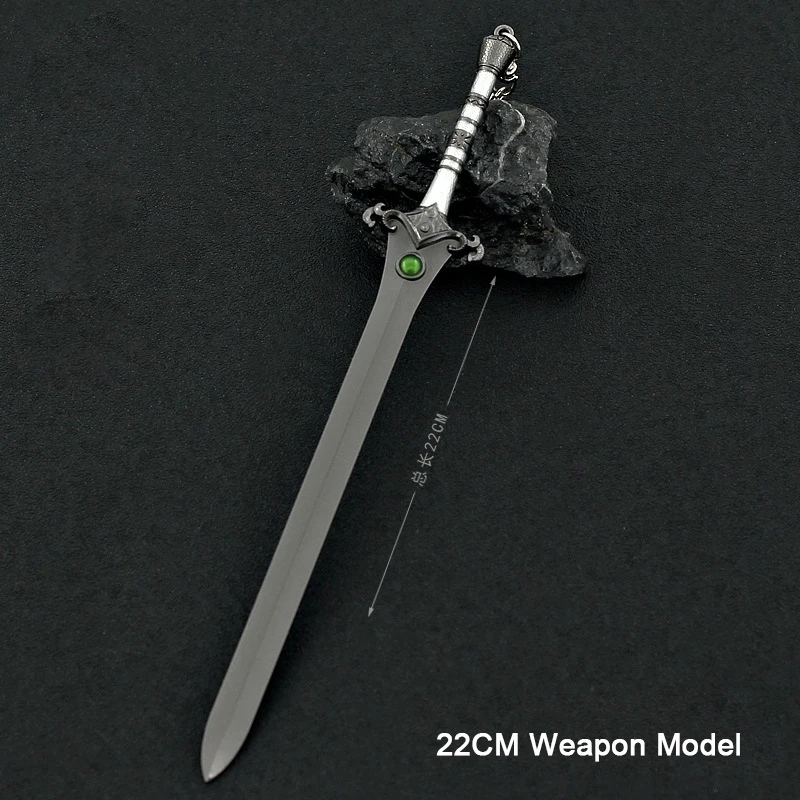22CM-God-of-War-Game-Peripheral-Kratos-Metal-Sword-Weapon-Model ...