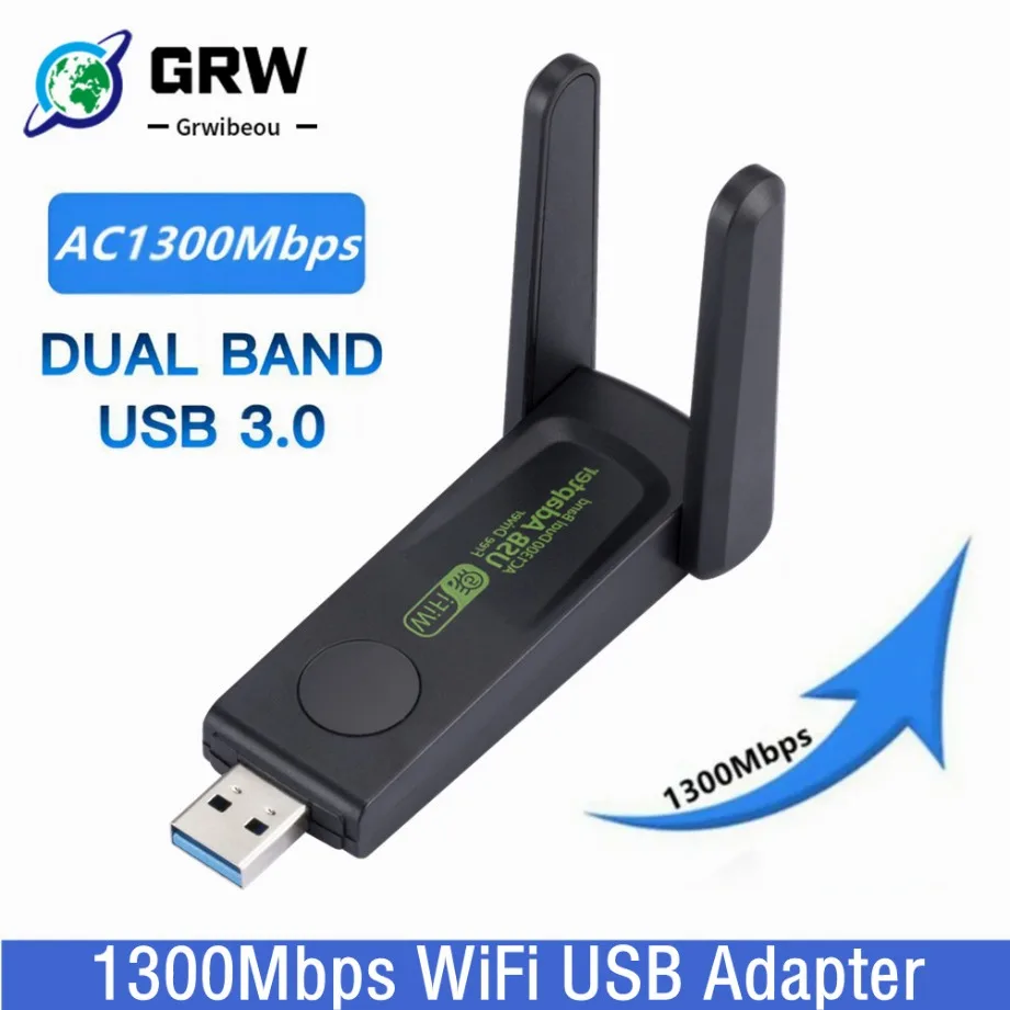 1300Mbps-WiFi-USB-Adapter-Dual-Band-2-4G-5Ghz-Wi-Fi-Dongle-802-11AC ...