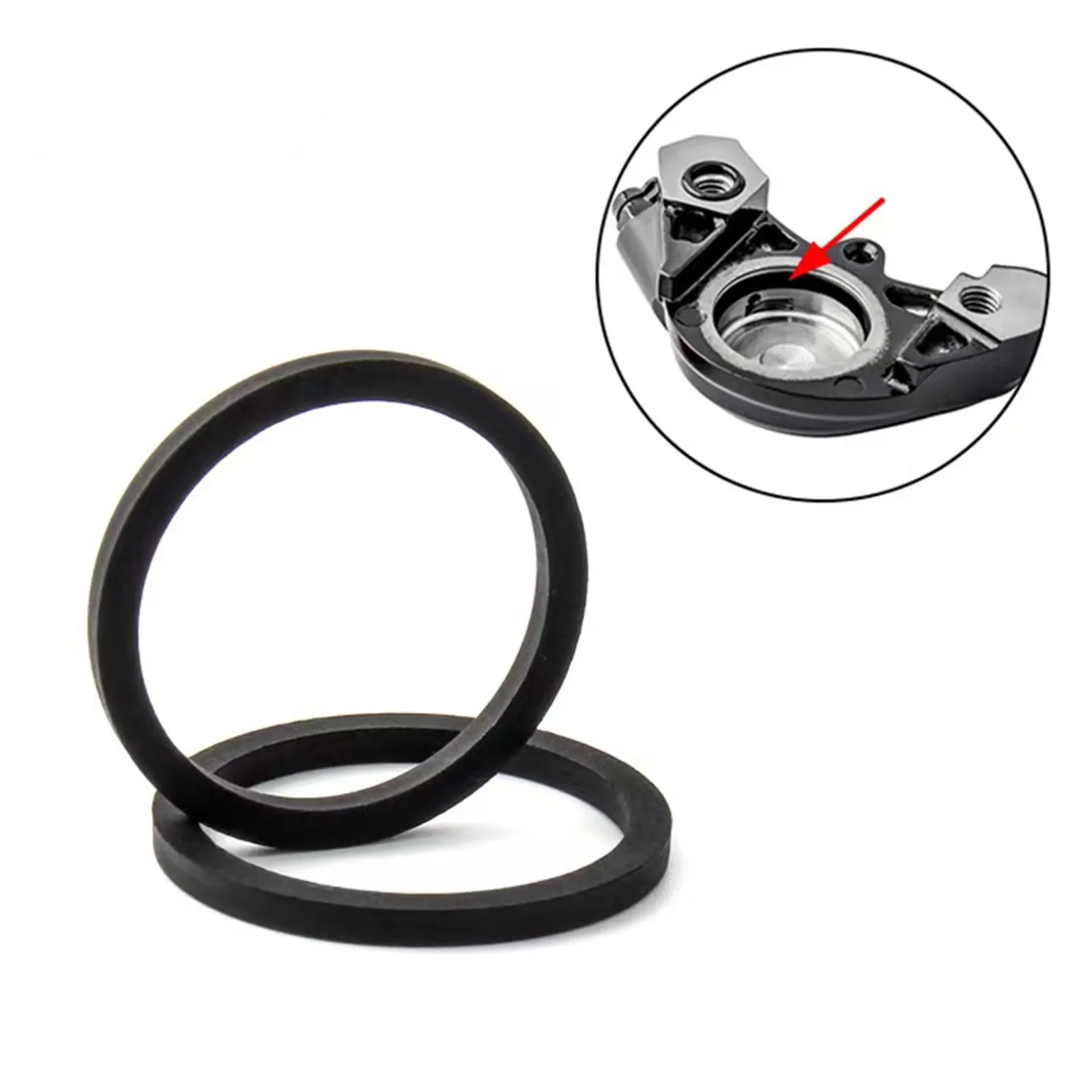 2pcs Disc Brake Clamp Piston Seal MTB Road Bike Bicycle Hydraulic Brake ...