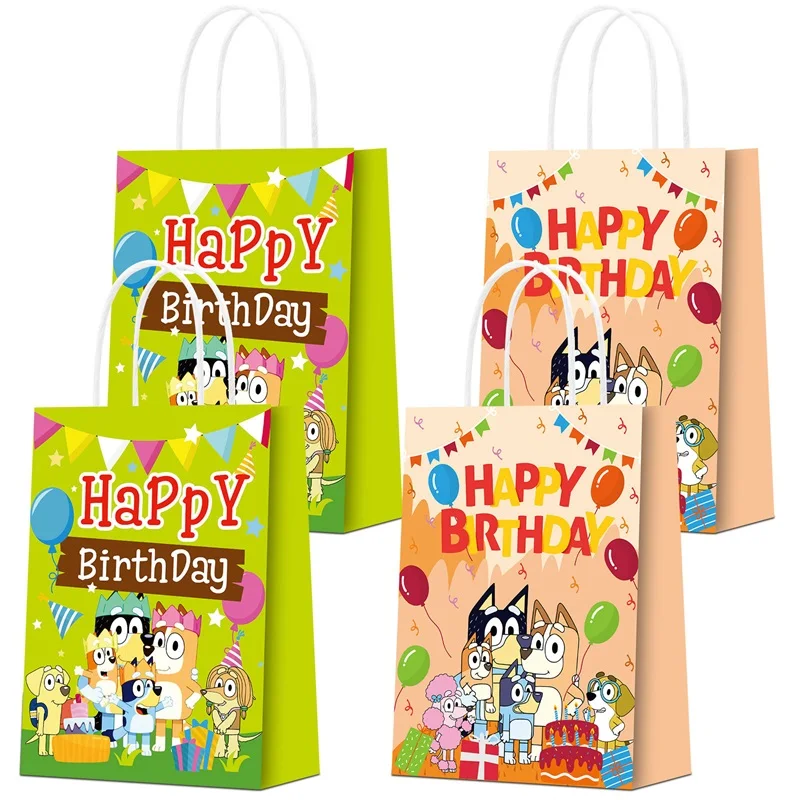 Cute-Bluey-Paper-Bag-Birthday-Theme-Portable-Cartoon-Bingo-Dog-Color ...