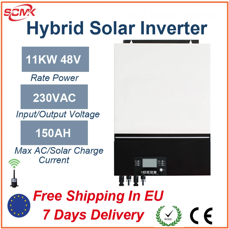 Hybrid-Solar-Inverters-8KW-11KW-MPPT-120AH-150AH-48VDC-230VAC-50Hz-for ...