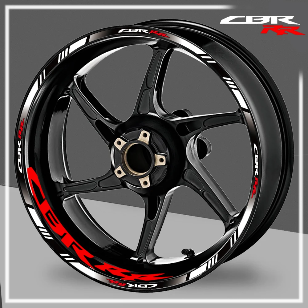 Reflective Motorcycle Wheel Sticker Racing Rim Stripe Tape Decal ...