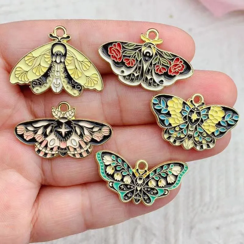Enamel butterfly charms store