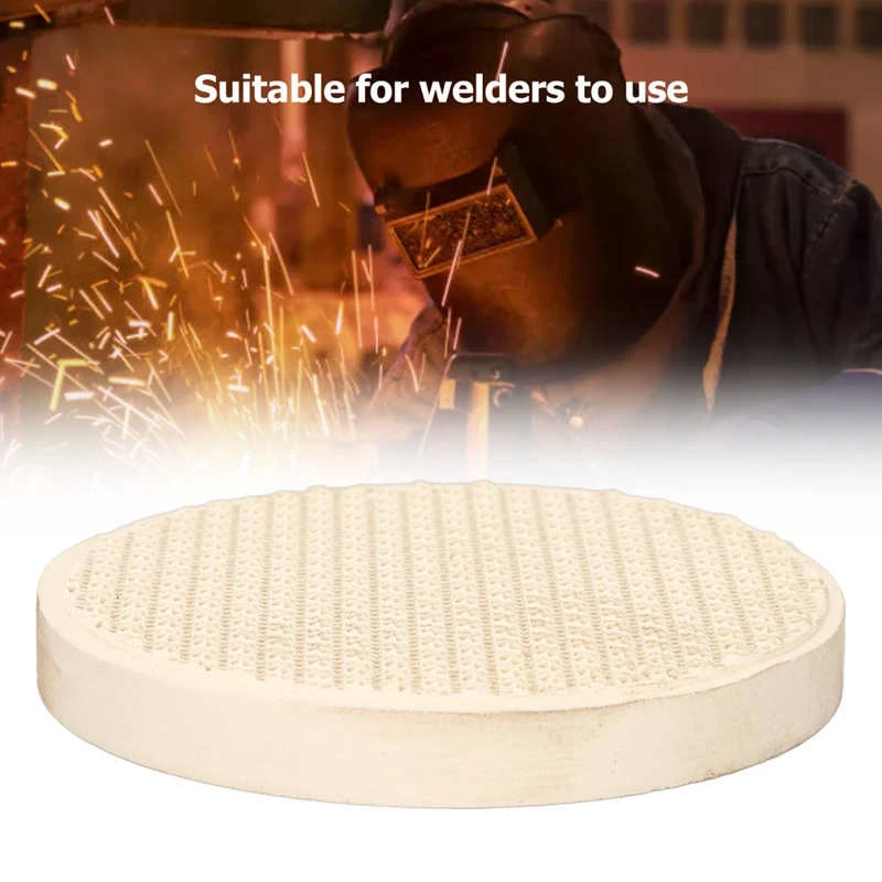 Honeycomb Solder Board Round Shape Heat Insulation Ceramics Soldering ...