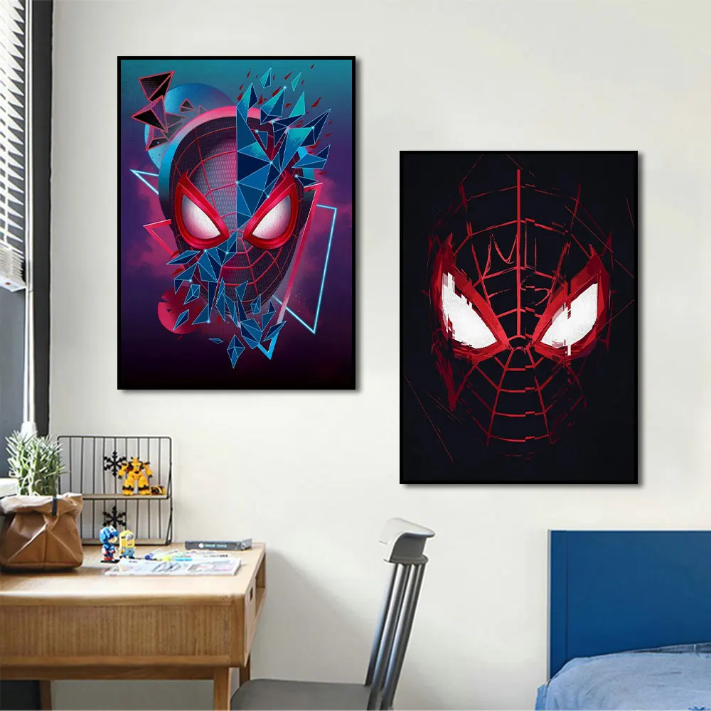 Spiderman Abstract Art