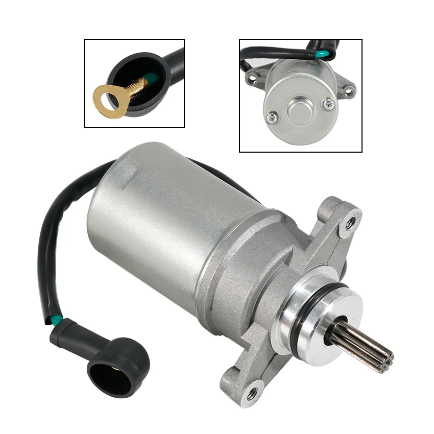 22J-81800-50 Motorcycle Electric Starter Device Motor For Yamaha T50DE ...