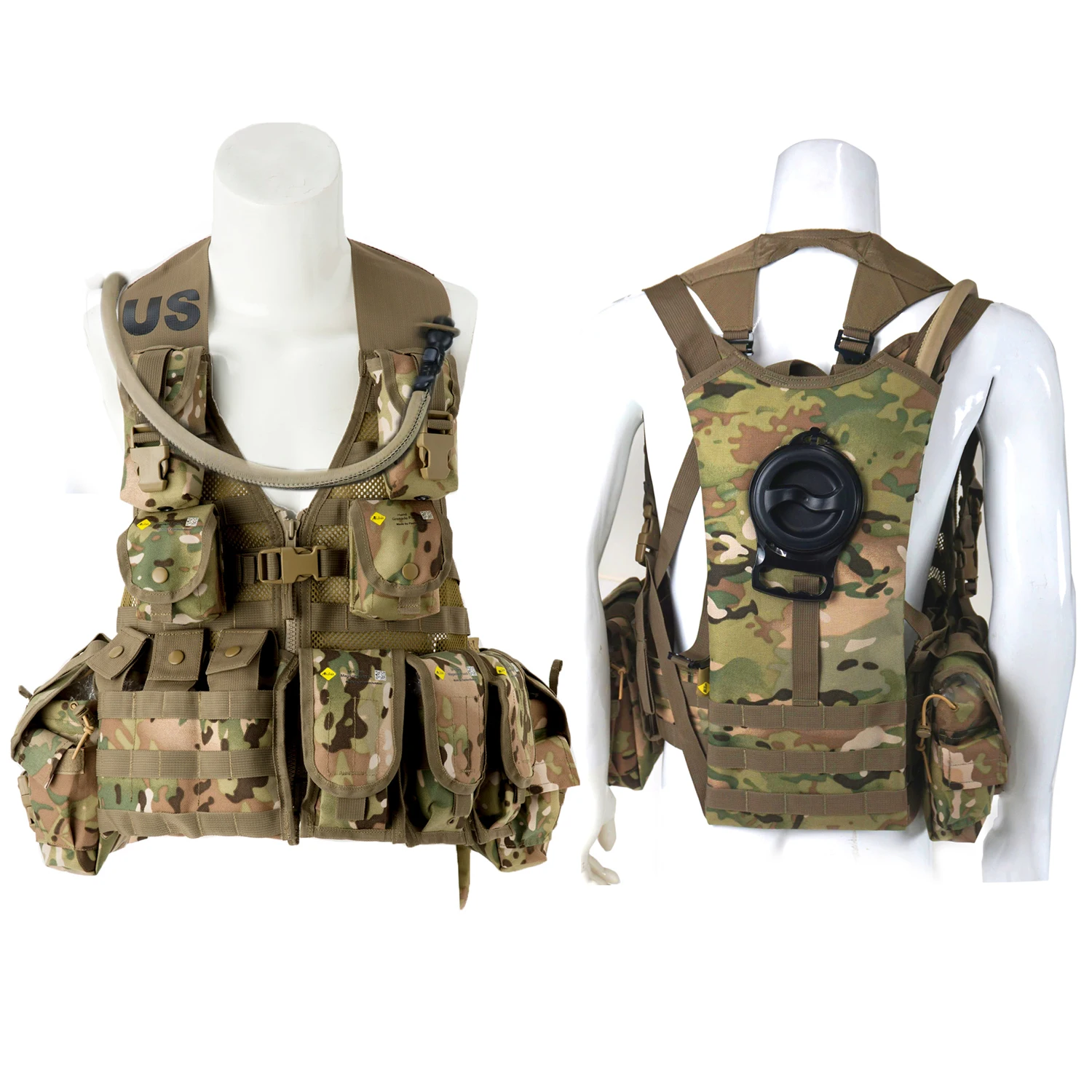MT-Military-MOLLE-2-Army-Vest-Tactical-Rifleman-FLC-Set-with-Outer ...
