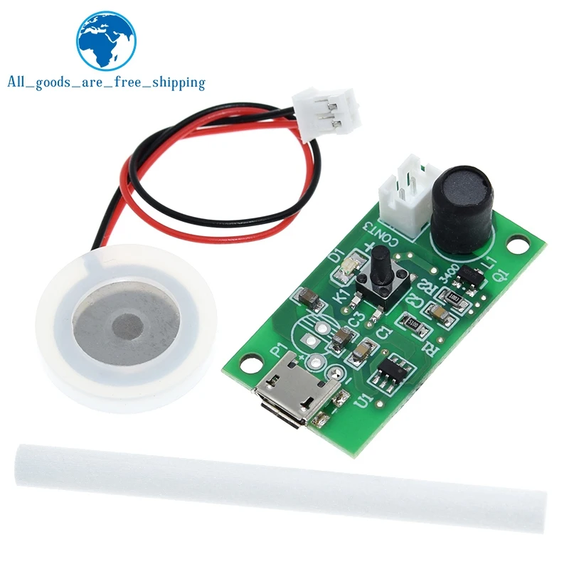 TZT USB Mini Humidifier DIY Kits Mist Maker and Driver Circuit Board ...