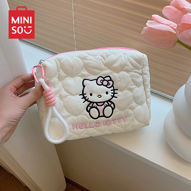 Hello-Kitty-Cosmetic-Bag-Miniso-Sanrio-Anime-Figure-Cotton-Makeup-Bags ...