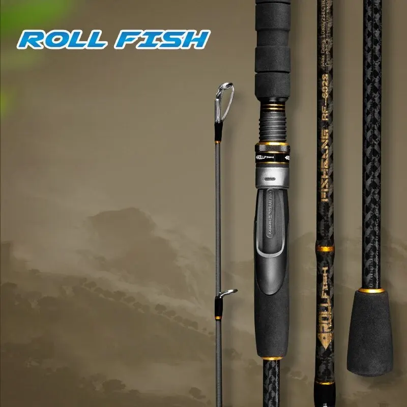 ROLLFISH-Boat-Carbon-Fiber-Light-Jigging-Fishing-Rod-Spinning-Casting ...