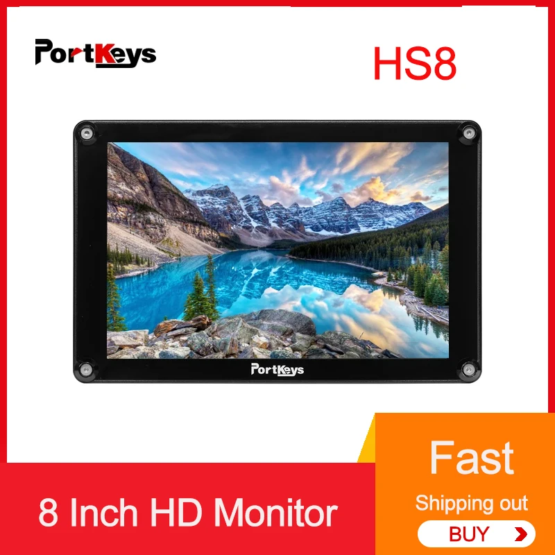 Portkeys-HS8-8inch-3D-LUT-Camera-Field-Monitor-3G-SDI-4K-1100nit ...