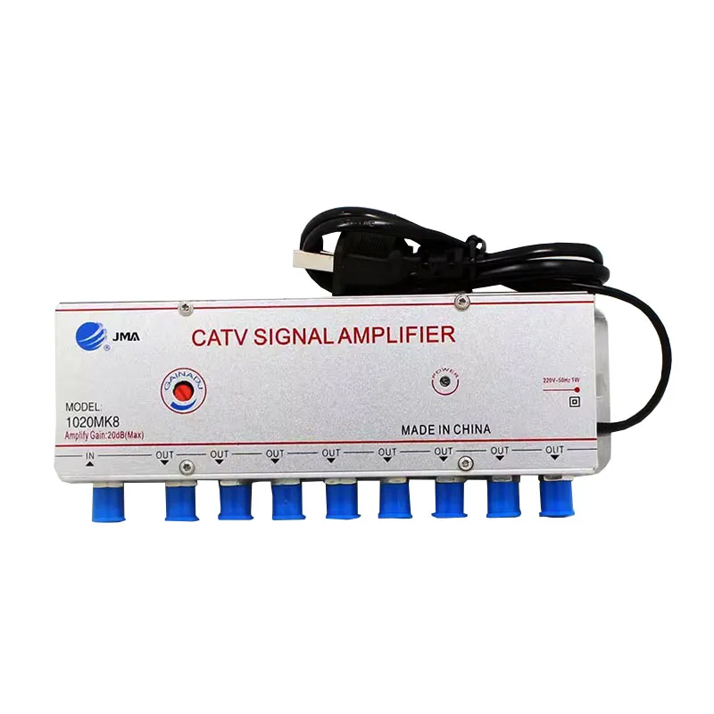 JMA-1030MK8-Cable-TV-Signal-Booster-CATV-Signal-Amplifier-1-IN-8-OUT ...