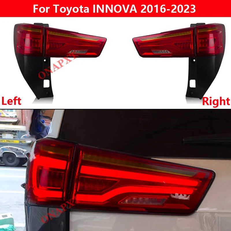 For-Toyota-INNOVA-2016-2023-Refit-Taillight-Rear-Lamp-Streaming-LED ...