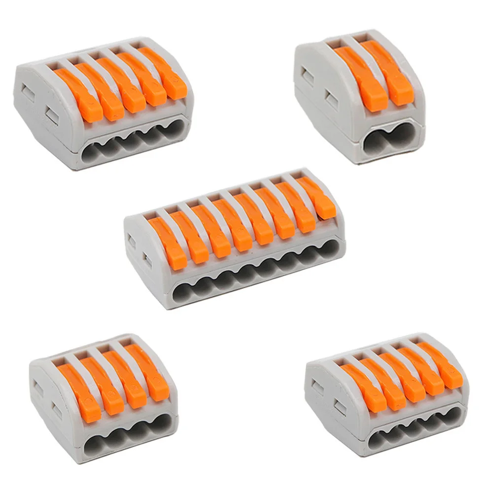 10/30 /50/100pcs universal cable and wire connector 222 fast household ...