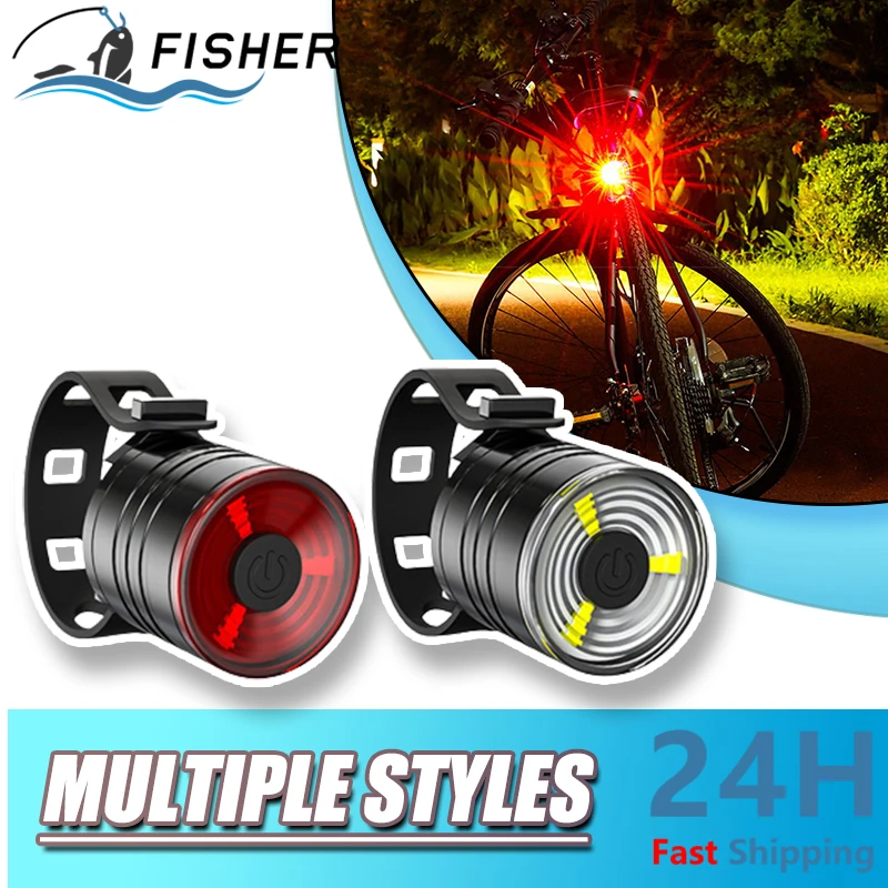 Waterproof-Portable-Mini-Bike-Lamp-White-Front-Bicycle-Light-Red ...