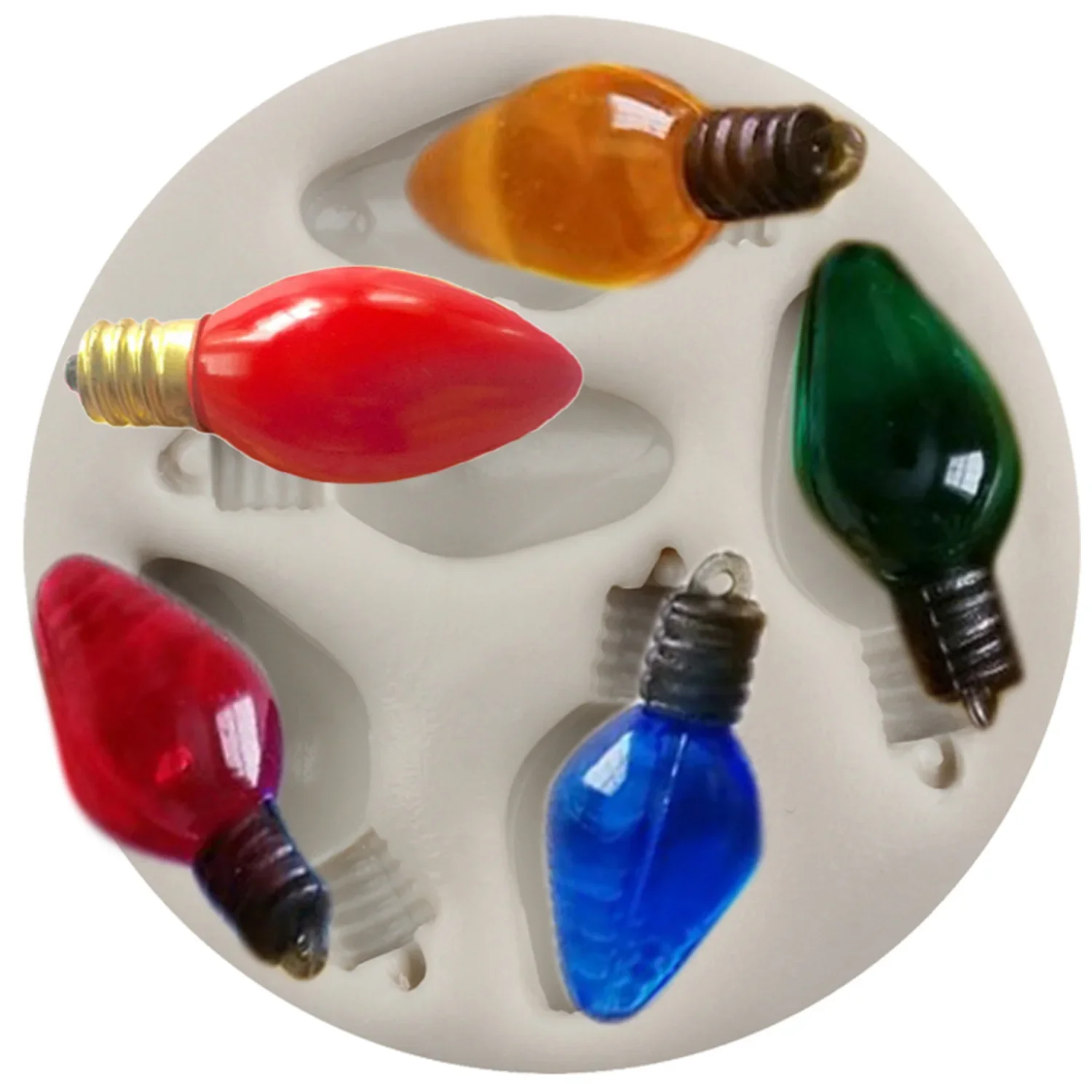 3D-Light-Bulbs-Silicone-Molds-Christmas-Cupcake-Topper-Fondant-Cake ...