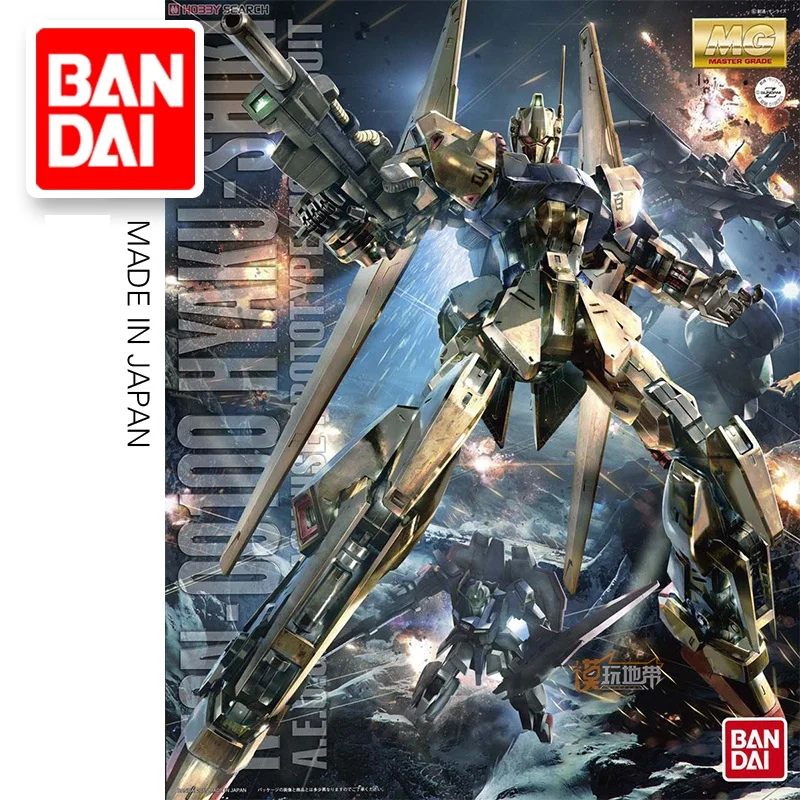 Original-BANDAI-Model-Kit-Anime-Figure-MG-1-100-MSN-00100-Hyaku-shiki ...