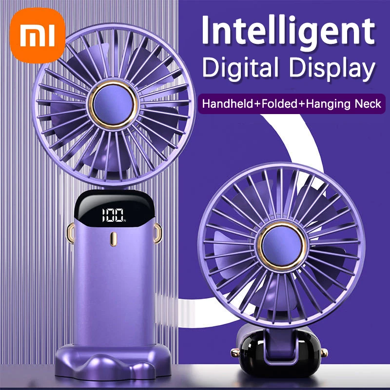 Xiaomi-New-Portable-Hand-Held-Fan-Office-Desktop-Multifunctional ...
