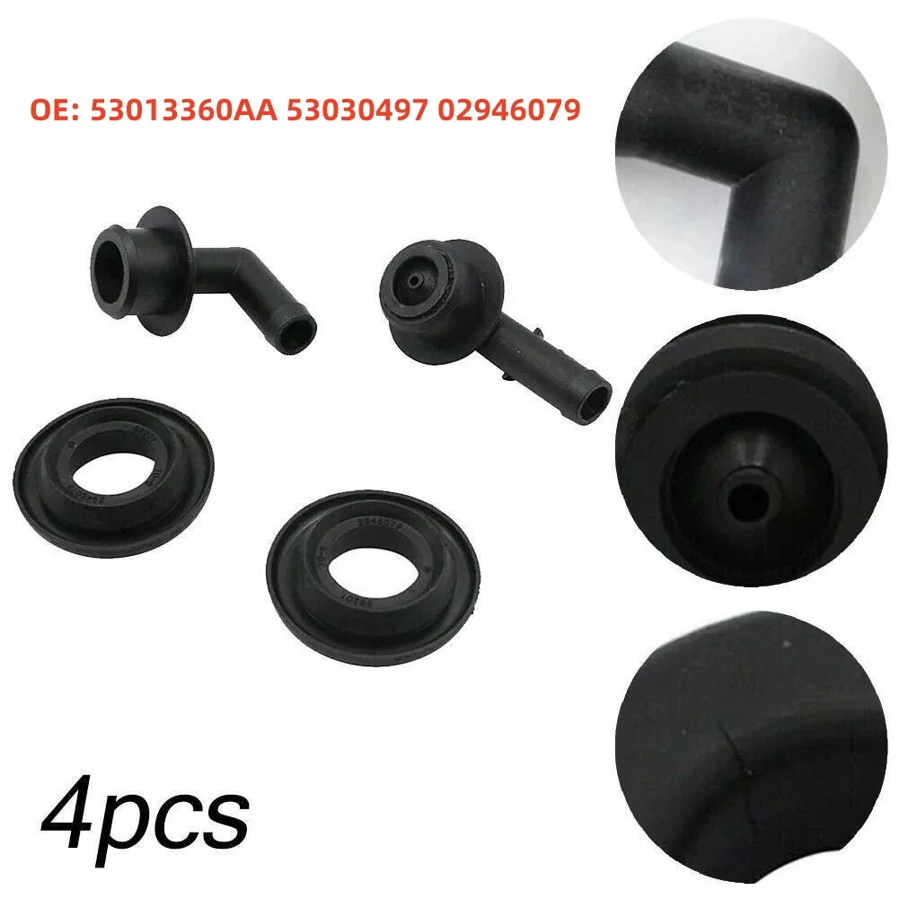 2Pcs PCV Valve & 2Pcs Grommet Kit 53013360AA Replacement Part For Jeep ...