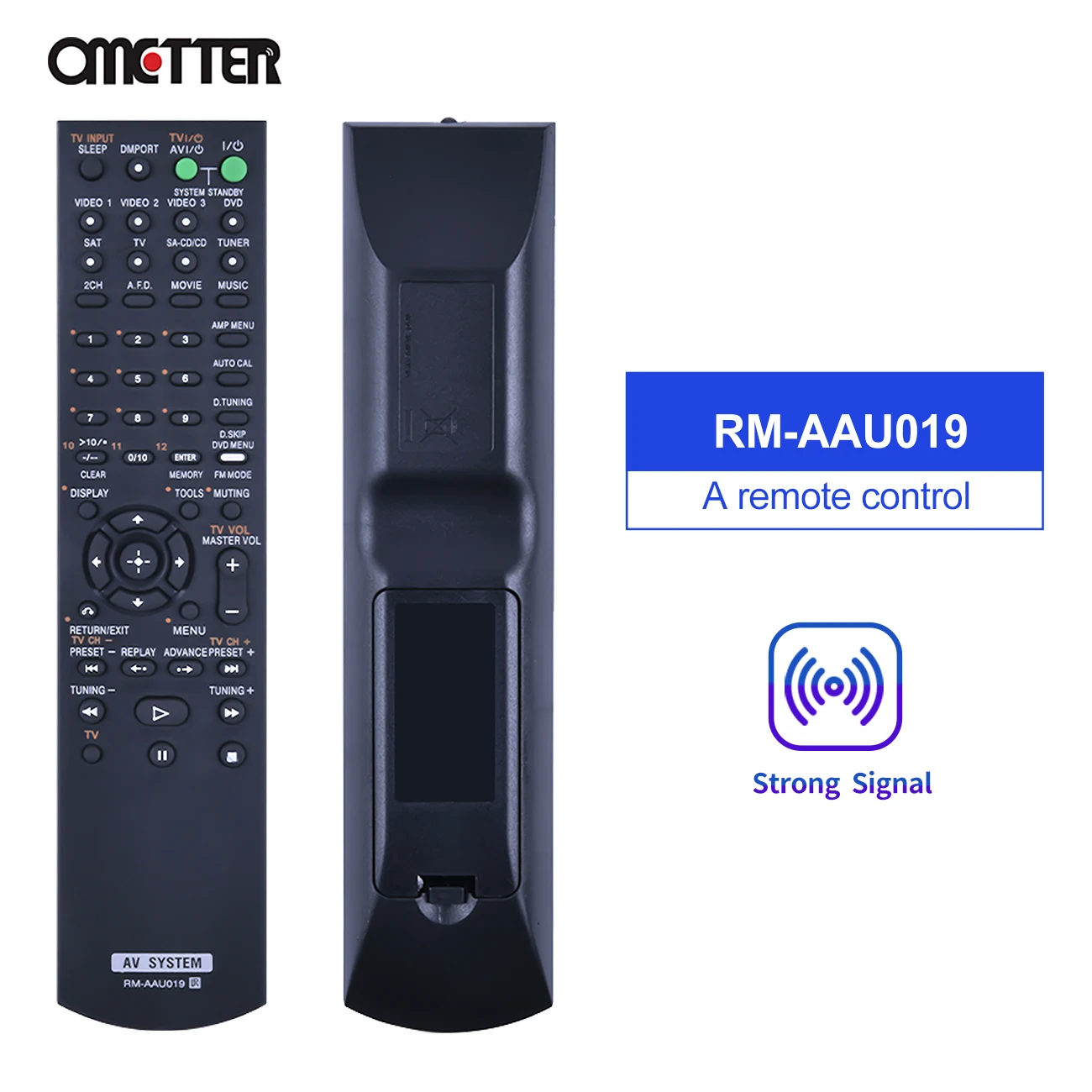 New-RM-AAU019-For-SONY-Audio-Video-Receiver-AV-System-Remote-Control-TR ...