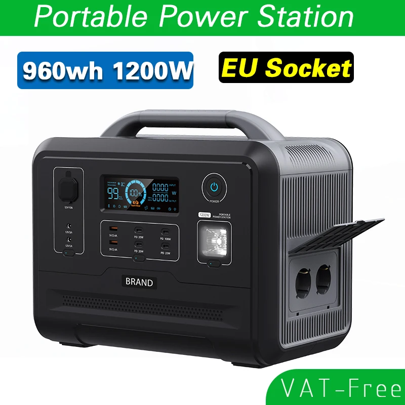 1200W-960Wh-220V-240V-Power-Station-for-Home-Outdoor-Camping-LiFePO4 ...