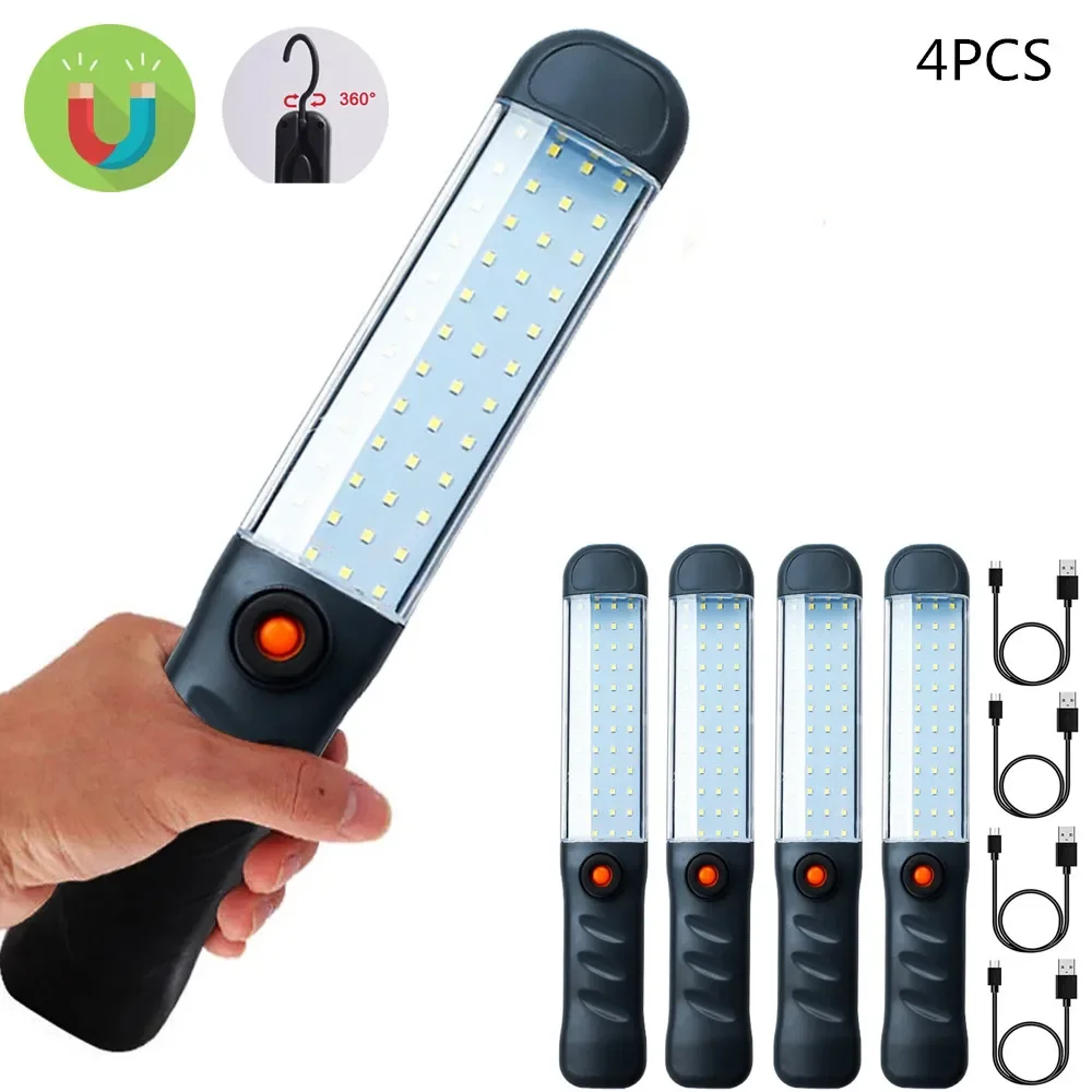 Rechargeable-LED-Work-Light-Magnetic-Base-Waterproof-3-Modes-LED ...